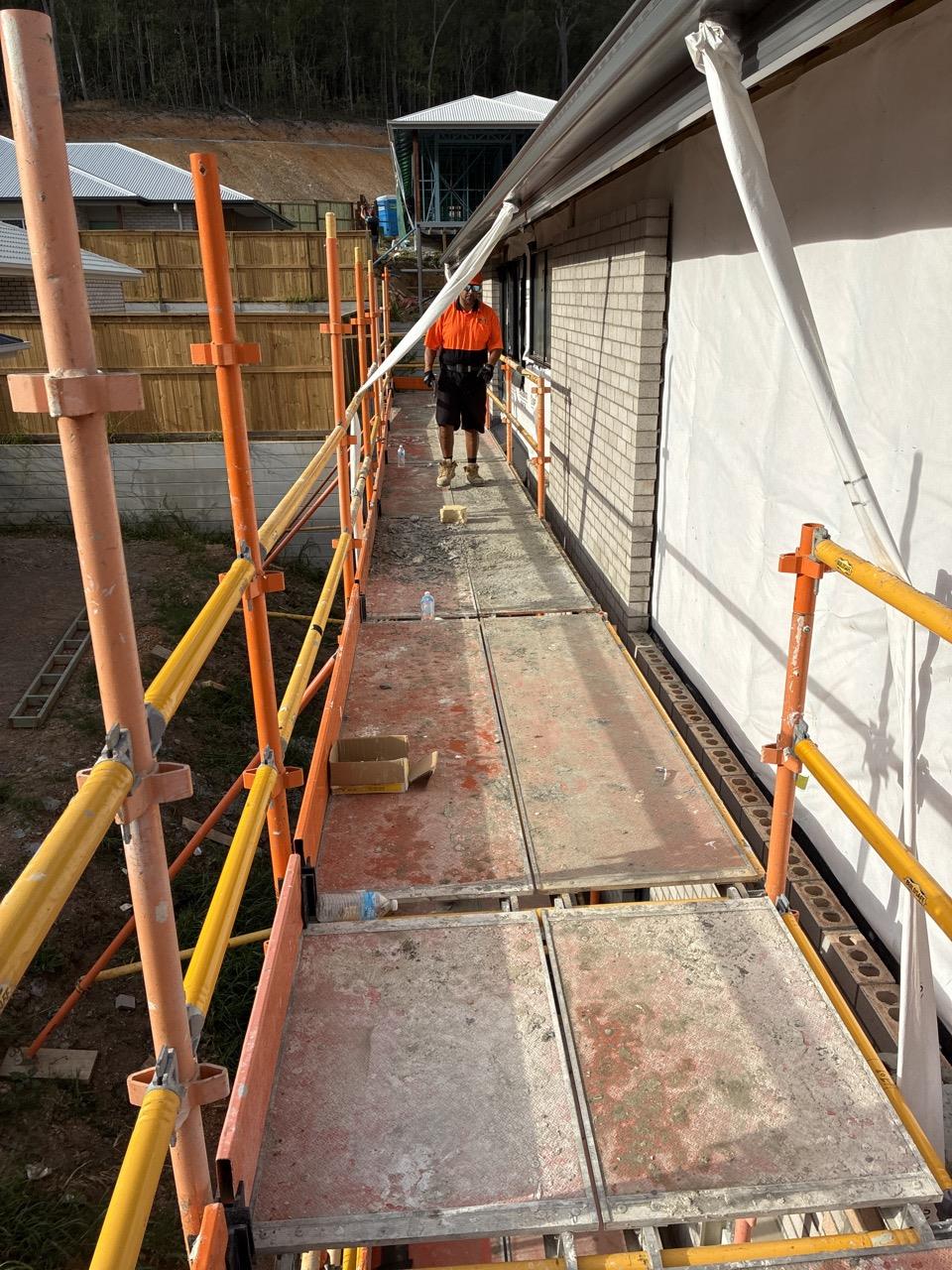 Has the roof rail been adjusted to install on roof components?