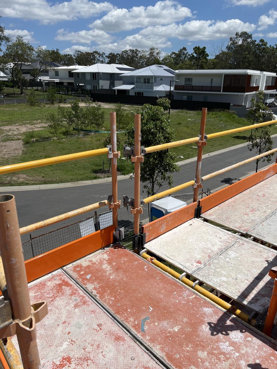 Has the roof rail been adjusted to install on roof components?