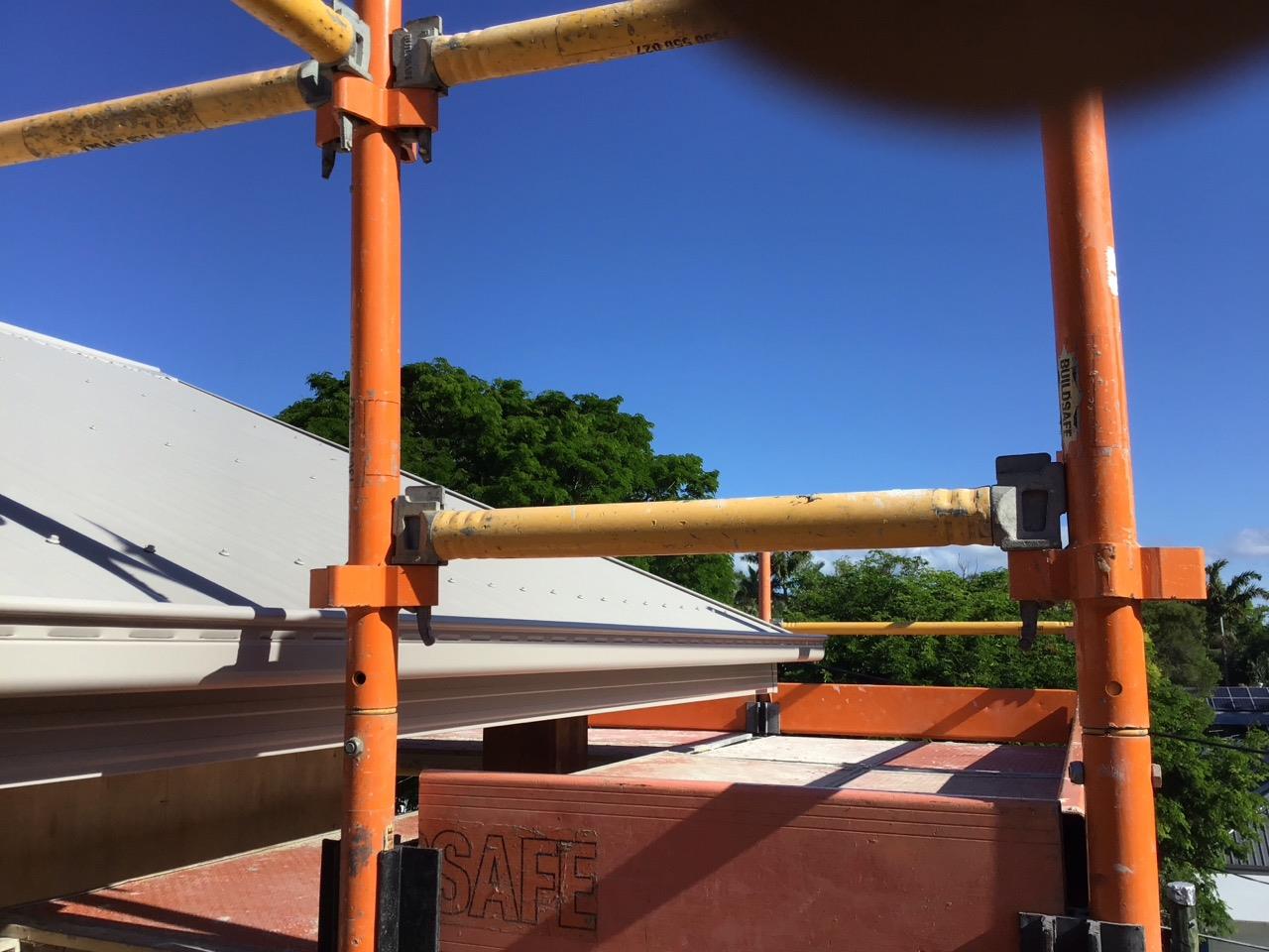 Has the roof rail been adjusted to install on roof components?