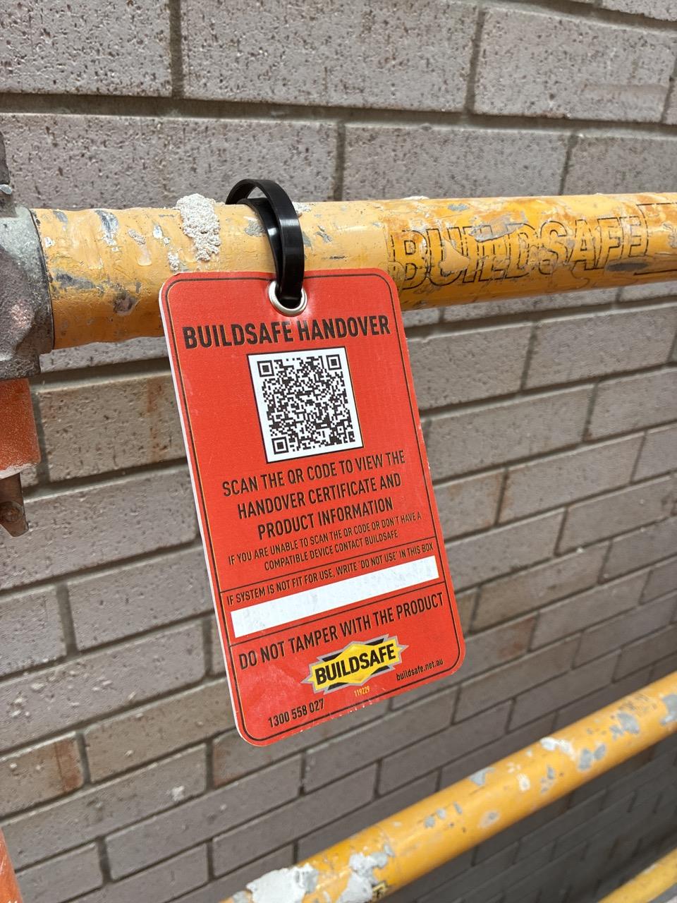 Intended use of scaffold
