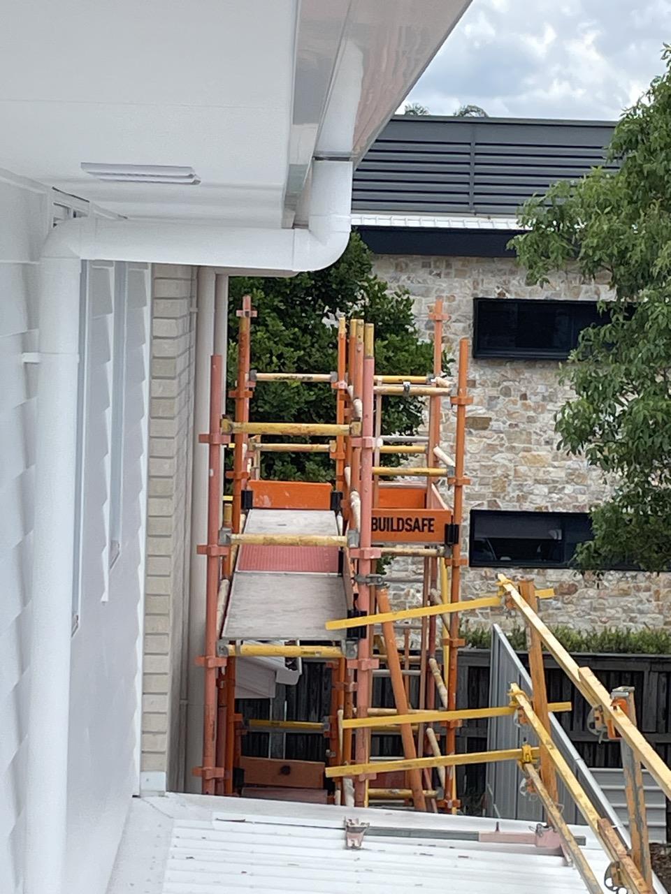 Has the roof rail been adjusted to install on roof components?