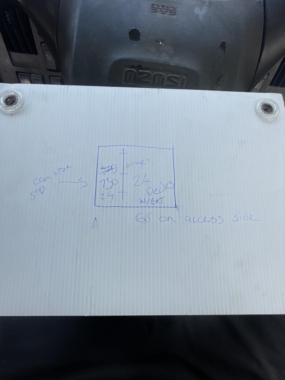 What is the ground floor to first floor height measurement?