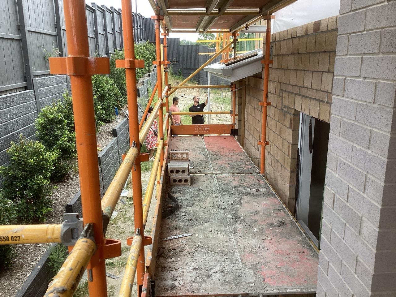 Has the roof rail been adjusted to install on roof components?