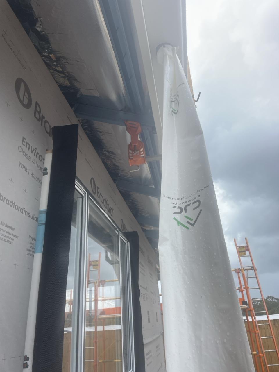 Has any rail to ground been installed?